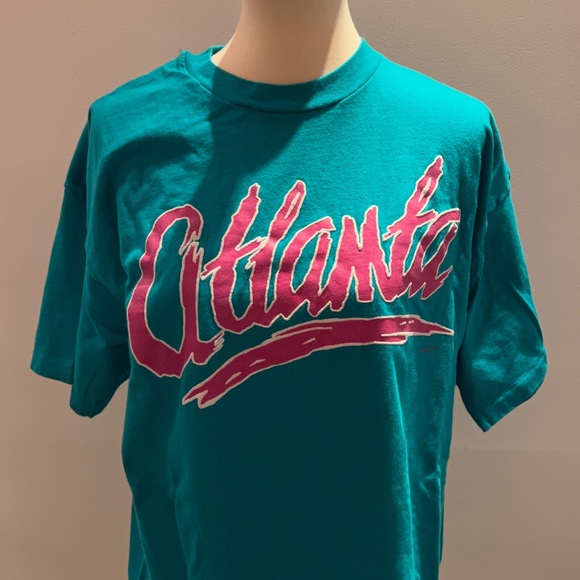 Tops | Vintage Atlanta Graphic Tee | Poshmark